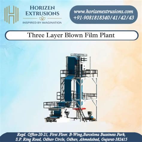 Ldpe Lldpe Blown Film Plant At ₹ 140000000 In Ahmedabad