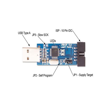 avr usb programmer best quality pack of 1