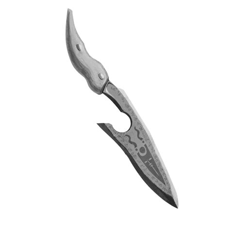 Ceremonial Dagger Bandw Rpg Stock Art Paweł Parol Stock Art