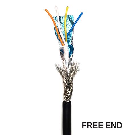 M12 Ethernet Screened 4 Way D Code 2 X 2 X Awg22 7 Techni Cable