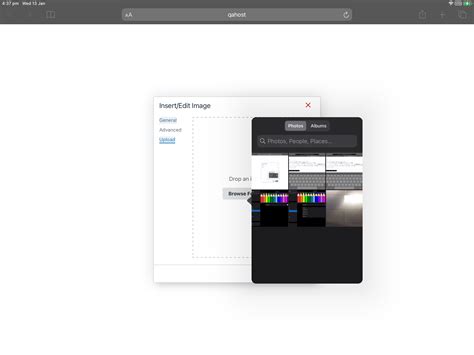 Image Upload On IOS Issue 214 Tinymce Tinymce Vue GitHub