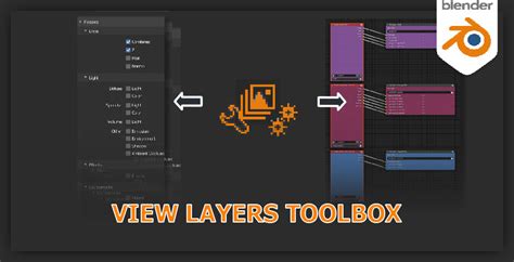 view layers toolbox blender market