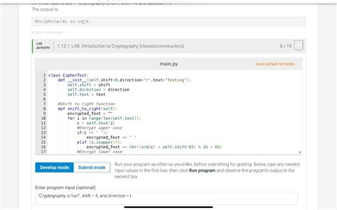 Solved LAB Introduction To Cryptography Chegg