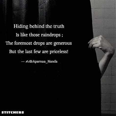 Is Like Those Raindrops Quotes And Writings By Aparnaa Nanda Yourquote