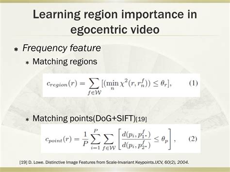 Ppt Discovering Important People And Objects For Egocentric Video Summarization Powerpoint