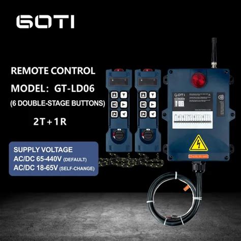 radiocomando 433mhz cancello remote control gt ld06 for crane 2