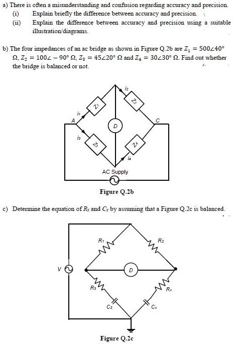 SOLVED A There Is Often A Misunderstanding And Confusion Regarding Accuracy And Precision I
