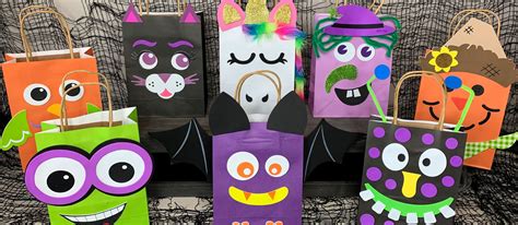 Halloween Paper Bag Crafts