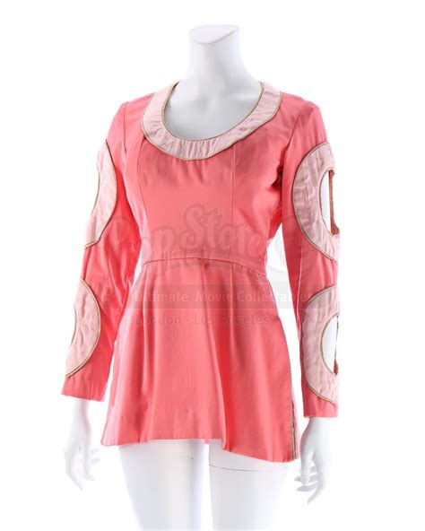 Alison Michaels Kimberly Beck Members Pink Mini Dress Buck Rogers