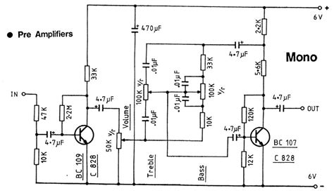 Transistor Preamplifier Circuit Diagram At Louis Tillmon Blog