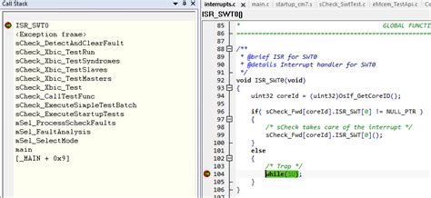 Solved S32k344 Saf Swt0 Isr Triggerd After Scheck Unistall Isr Nxp