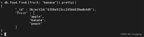 Mongodb特定类型的查询mongodb查询某个字段 Csdn博客