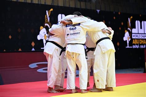 ქართველები პარიზის ოლიმპიადაზე პირველად ისტორიაში საქართველოს ძიუდოისტთა ნაკრები გუნდურ