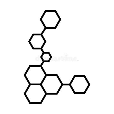 Moleculae Structure Icon Vector Atom Structure Illustration Sign Molecule Symbol Atom Web