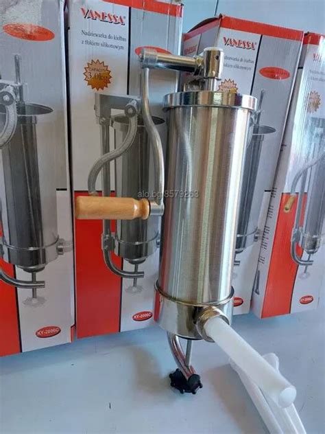 Вертикална пълначка за месо кайма наденици луканки 3 кг Друго за обработка на храна М