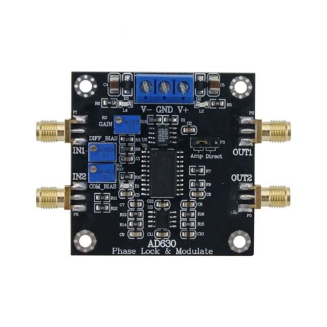 Balanced Modulator AD Chip Phase Locked Amplifier Module Modulation Demodulation Free