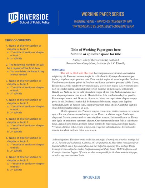 Working Paper Template Image Spp Intranet
