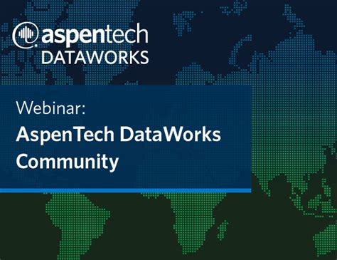 Aspentech Dataworks Community Webinar