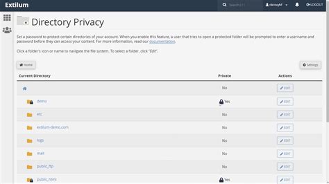 Password Protect Directory File Manager Cpanel • Extilum Help