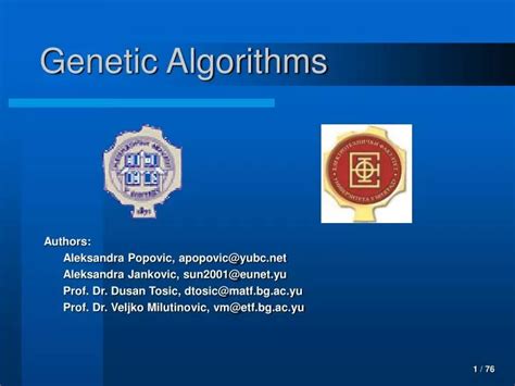 Ppt Genetic Algorithms Powerpoint Presentation Free Download Id3904107
