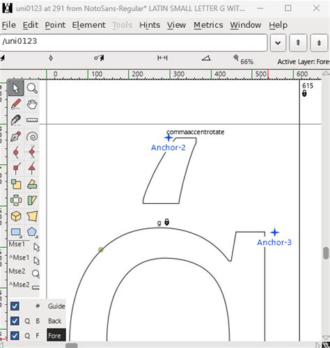 Glyphs How Do Text Rendering Engines Combine Lowercase G With A