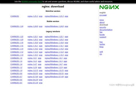 Windows安装nginxwindows Nginx下载 Csdn博客