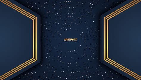 Premium Vector Dark Abstract Background With Overlap Layers