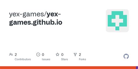 Github Yex Gamesyex · Github