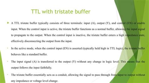 Transistor Transistor Logic Device Of Nand Gate Pptx