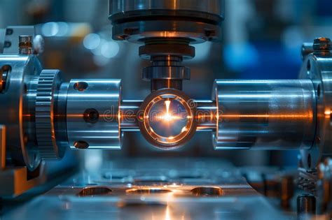 Precision Engineering Machinery High Tech Manufacturing Equipment In Industrial Setting