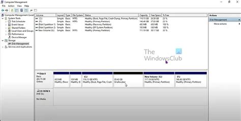 How To Allocate Unallocated Space In Windows 1110