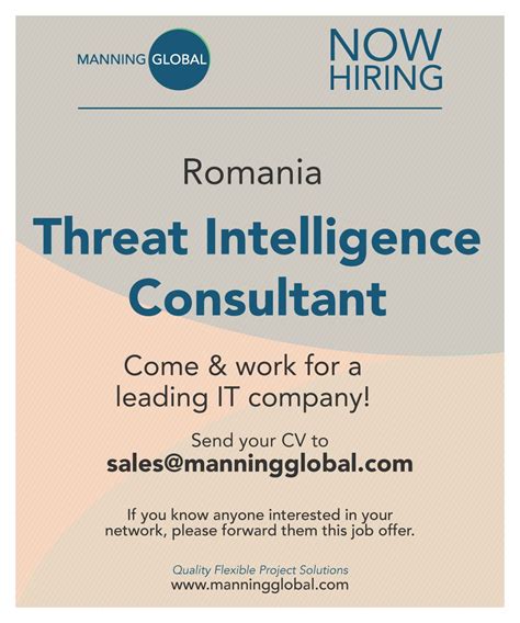Manning Global Ag On Linkedin Threatintelligence Security It Tech