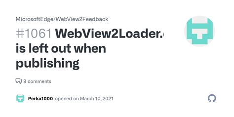 webview2loader dll is left out when publishing · issue 1061