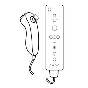 Controller Nintendo Nes Black And White Clipart Free Download