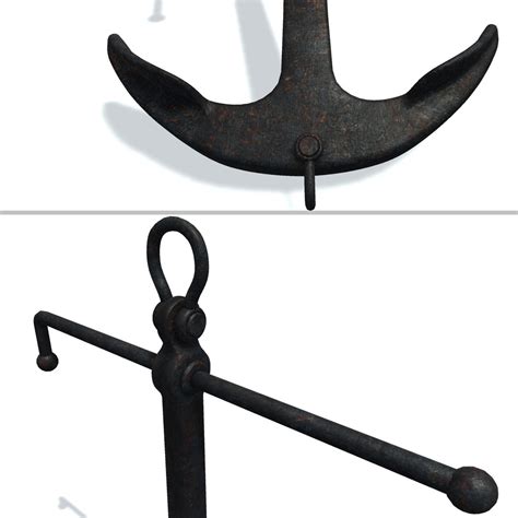 Anchor Unity 3d Model Turbosquid 1197282