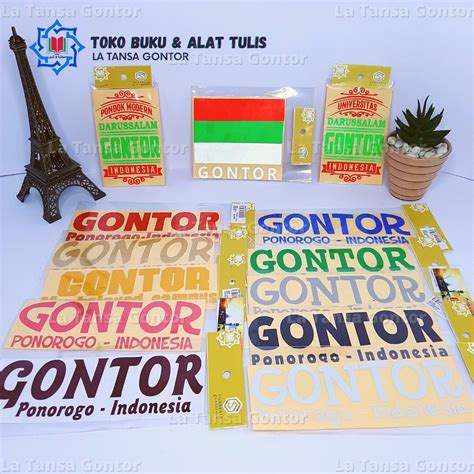 Jual Stiker Gontor Shopee Indonesia