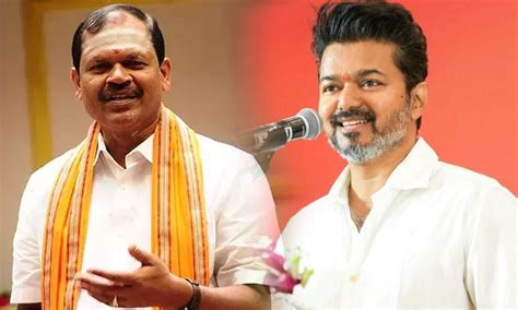 Vijay Acts As Mouthpiece Of Dmk Arjun Sampath திமுகவின் ஊதுகுழலாக விஜய் செயல்படுகிறார்