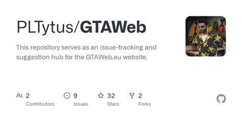 Github Pltytusgtaweb This Repository Serves As An Issue Tracking