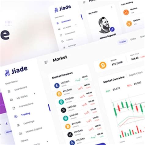 Jiade Modern Crypto Trading Ui Template Figma Trading Templates