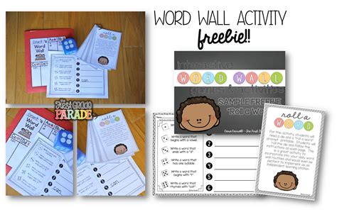 Free Portable Word Wall Template Patched