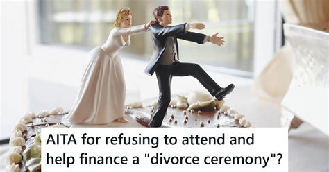 Ex Couple Wanted To Have A “divorce Ceremony ” But They Were Devastated To Learn That Nobody
