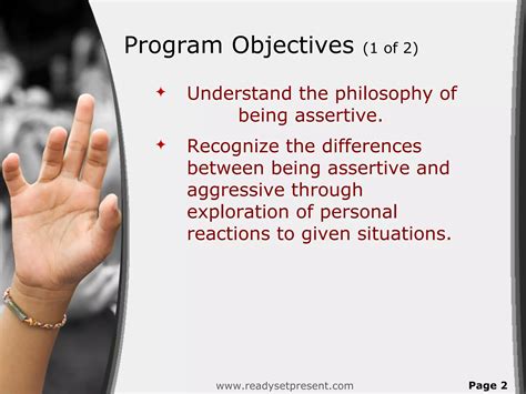 Assertivenessmodern Sample Ppt