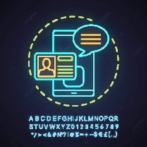 Account Creating Neon Light Concept Icon Conception Drawing Add Vector Conception Drawing Add