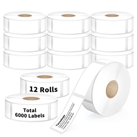 Etiquetas Térmicas Compatibles Con Tacnology Dymo 30336 25 Mm X 54 Mm