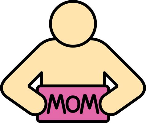 Women S Day Nameplate Mom Man Color Icon Vector Art At Vecteezy