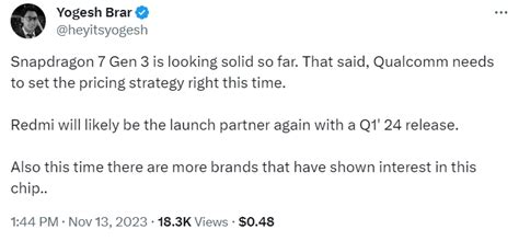 Leak Details The Upcoming Snapdragon Gen Soc For Mid Range Phones