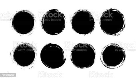 그런지 페인트 원 벡터 세트 추상 스토리 하이라이트 커버 아이콘 그런지 라운드 프레임 소셜 미디어 기사 원형에 대한 스톡 벡터 아트 및 기타 이미지 Istock