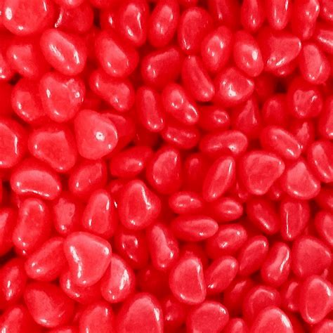 Cinnamon Lovers Heart Shaped Gourmet Jelly Beans Bulk 2lb Bag Cinnamon Jelly Beans Gimbals