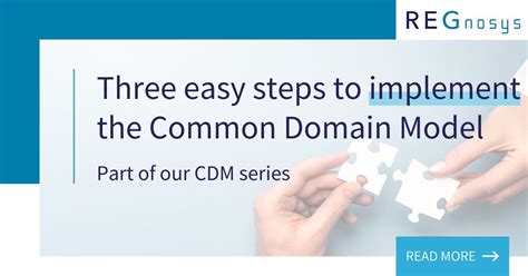 Regnosys On Linkedin Hello Cdm Three Easy Steps To Implement The Common Domain Model In Java
