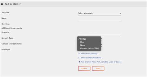VLAN Subnet Is Not Available As Docker Custom Networks General
